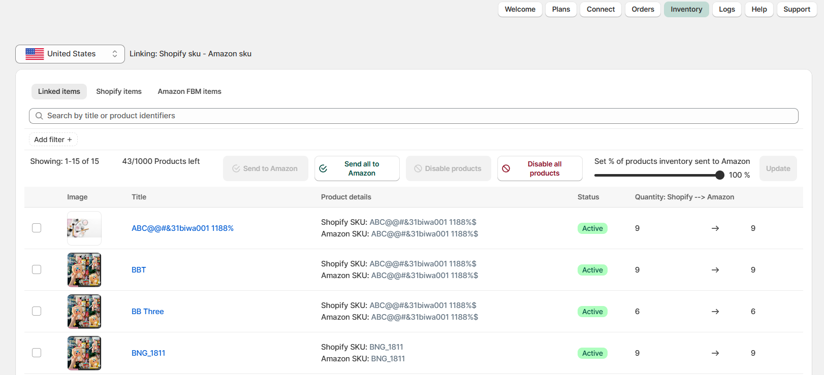 Amazon Easy Sync Inventory Management Guide 1 – ToolE -Help center